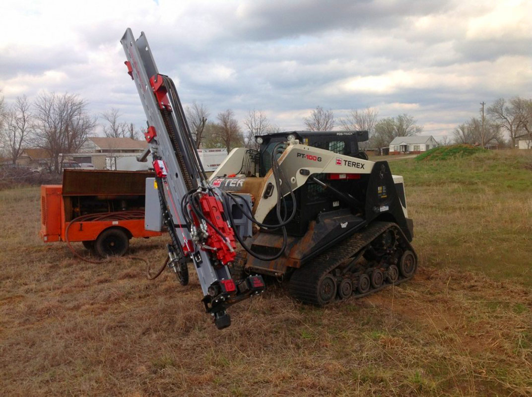 HCM SKID STEER DRILL ATTACHMENT